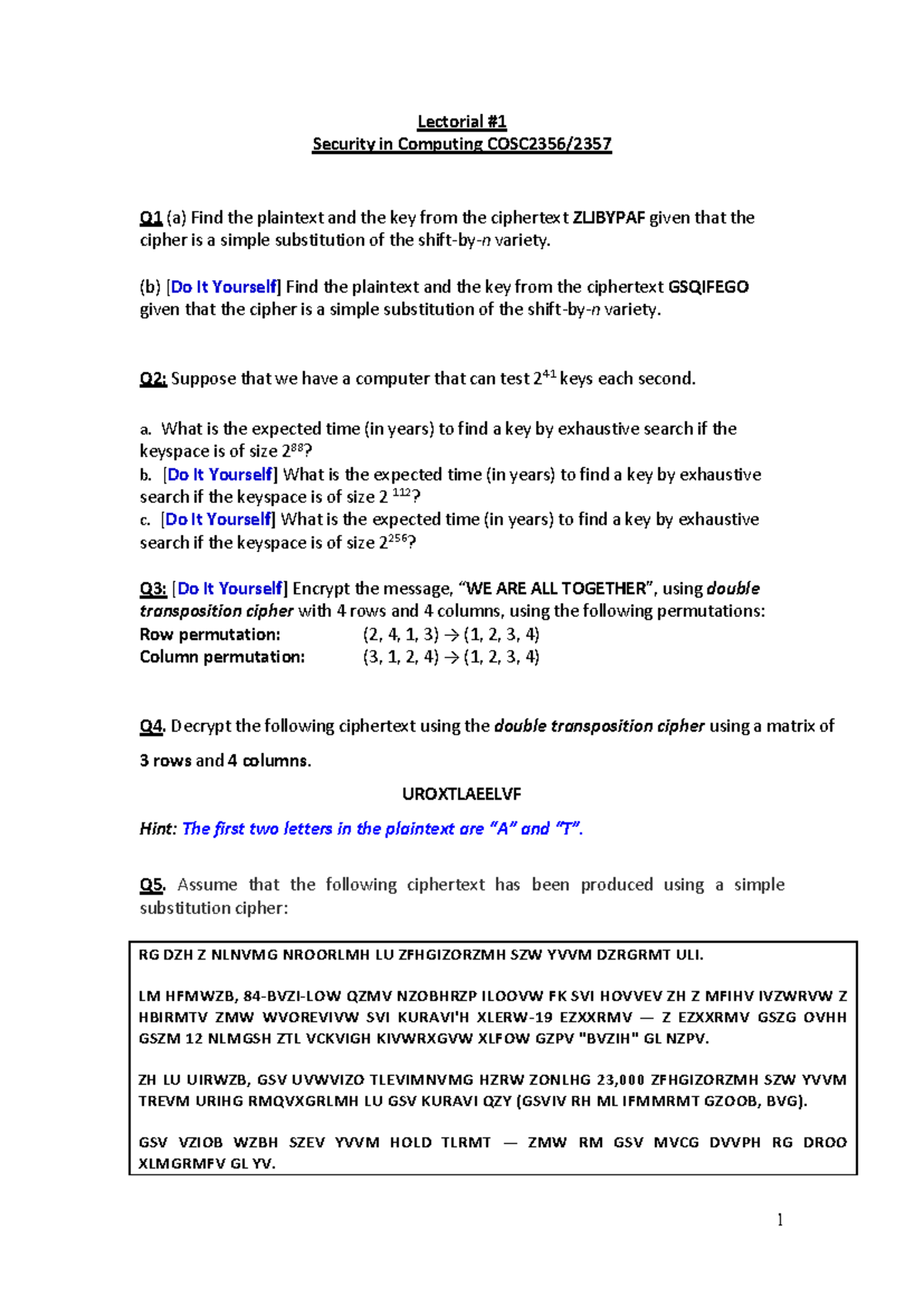 Lecture 1- SIC 2021 Sem 1 - COSC2539 - RMIT University - Studocu
