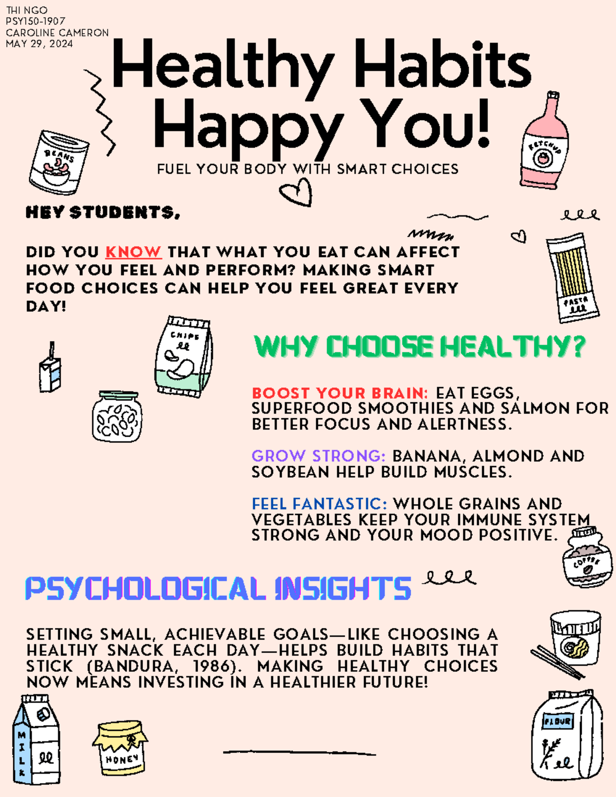 Motivationalflyerpdf - Healthy Habits Happy You! HEY STUDENTS, DID YOU ...