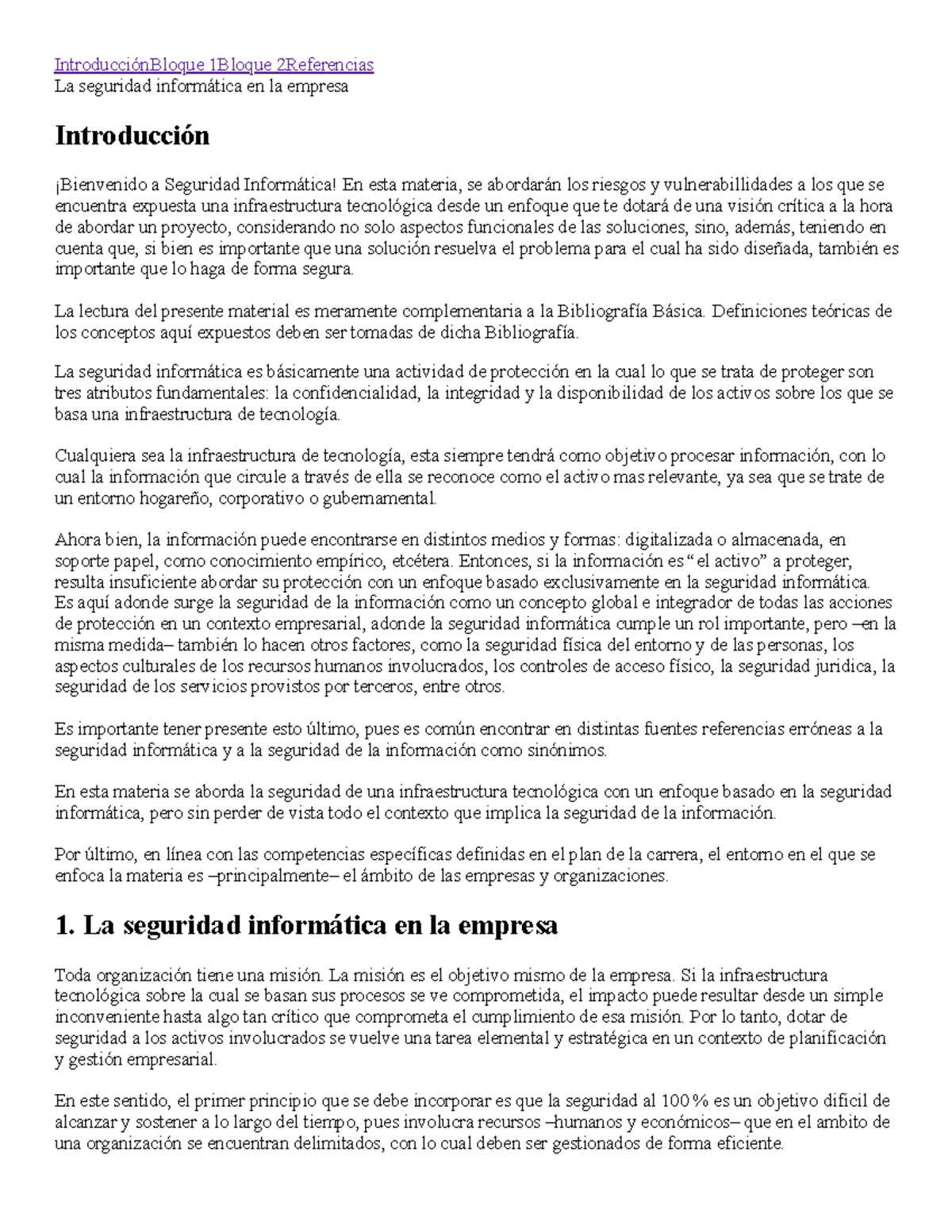 Módulo 1 - Lectura 122222222 - IntroducciónBloque 1Bloque 2Referencias ...