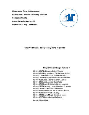 EL Contrato DE Reaseguro Y Sesión DE Caretera Exposición Mercantil 27 - EL CONTRATO DE REASEGURO ...