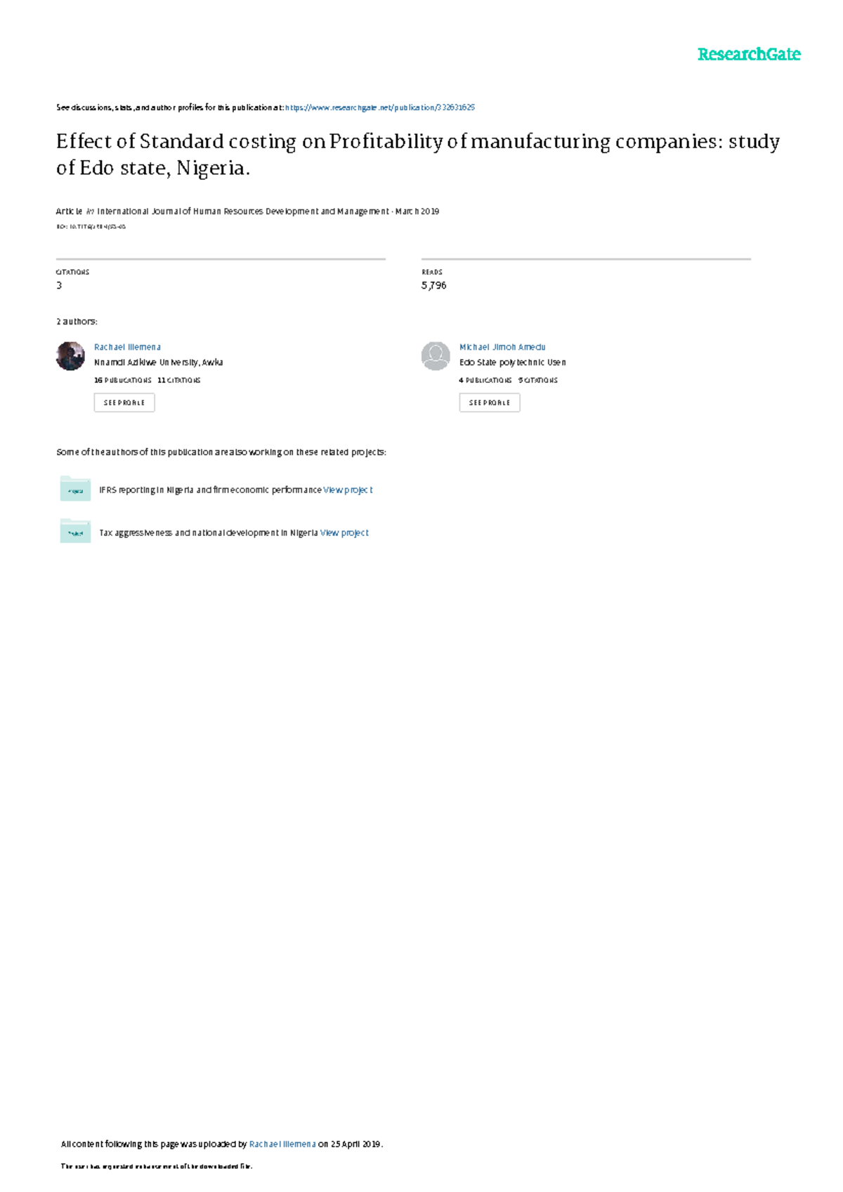 46905 50443 1 PB - This is the material of LPE2301 Academic writing ...