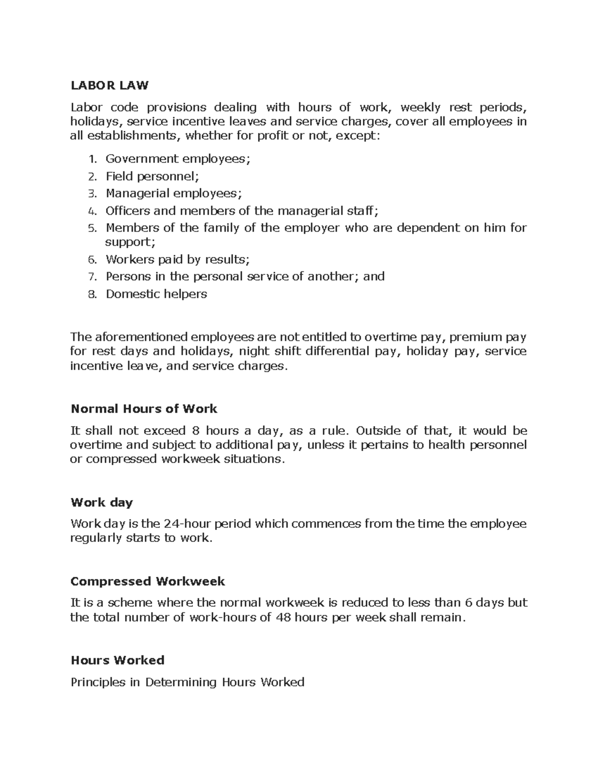 Rfbt Labor-Law - This is all about Labor Law. - LABOR LAW Labor code ...