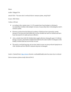 Discussion 1 - pillars of public health - Discussion 1: Pillars of ...