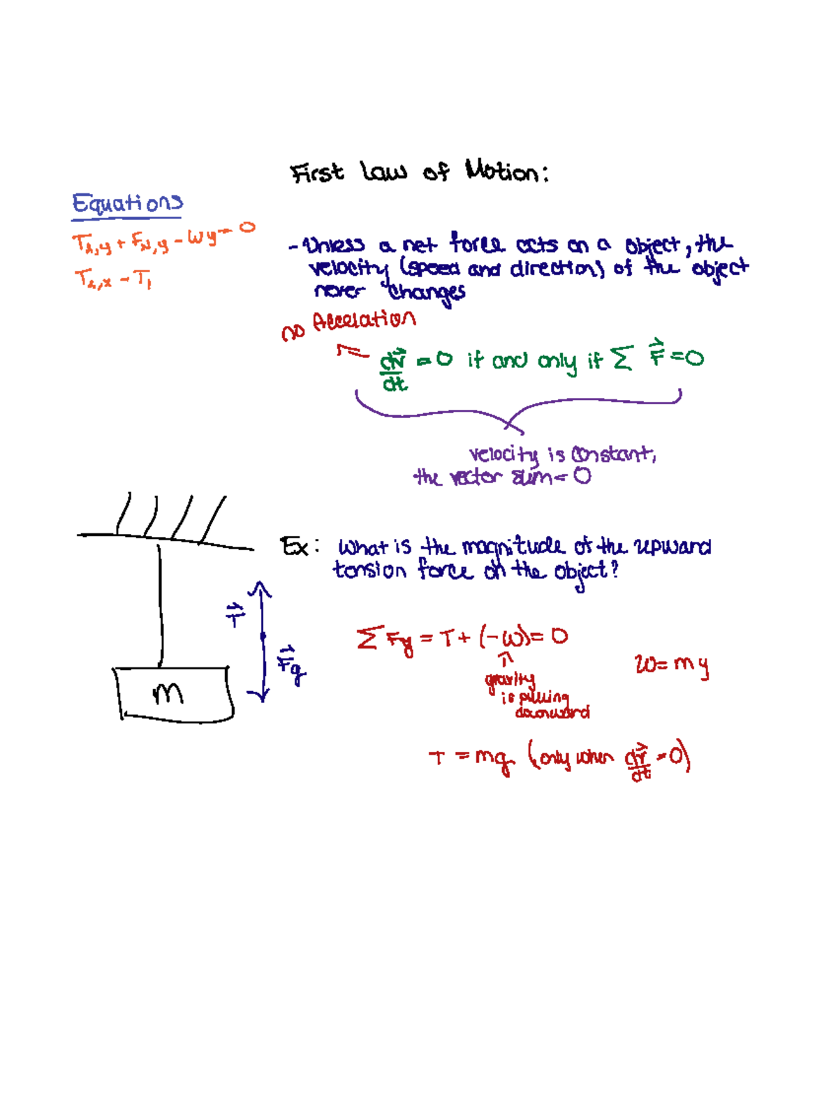 Newton’s First Law and Static Friction - PHY 2048C - Studocu