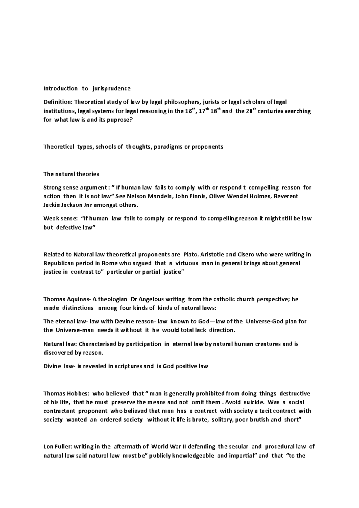 Introduction to jurisprudence - Introduction to jurisprudence ...