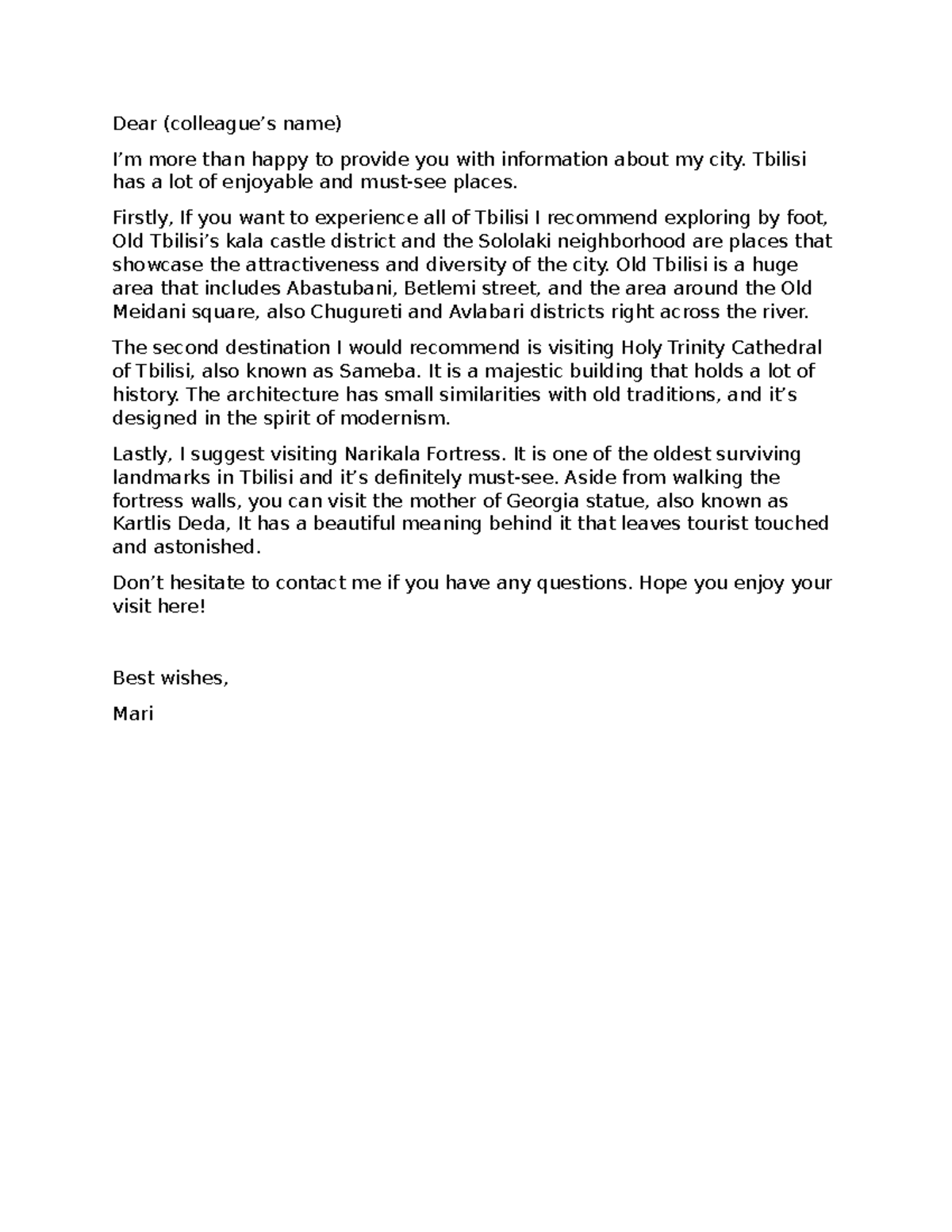 Email - ijbol - Dear (colleague’s name) I’m more than happy to provide ...