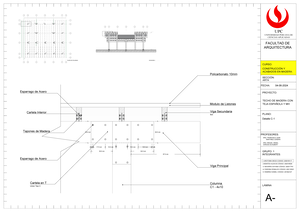 2 - Representacion grafica techos - A B C D E F G NPT : 0 NTT : +2 ...