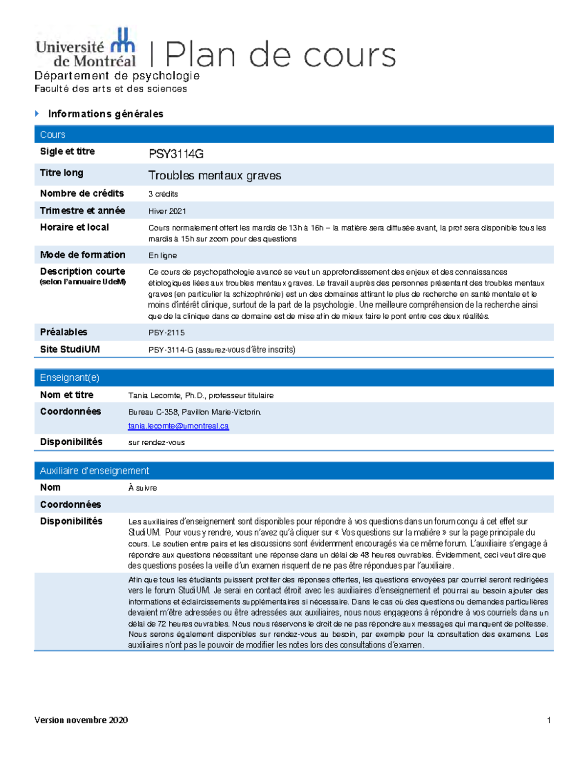 PSY3114G - poiu mnb kjh ijh poi kjh mnb ,mnb - Facult é des ar t s et ...