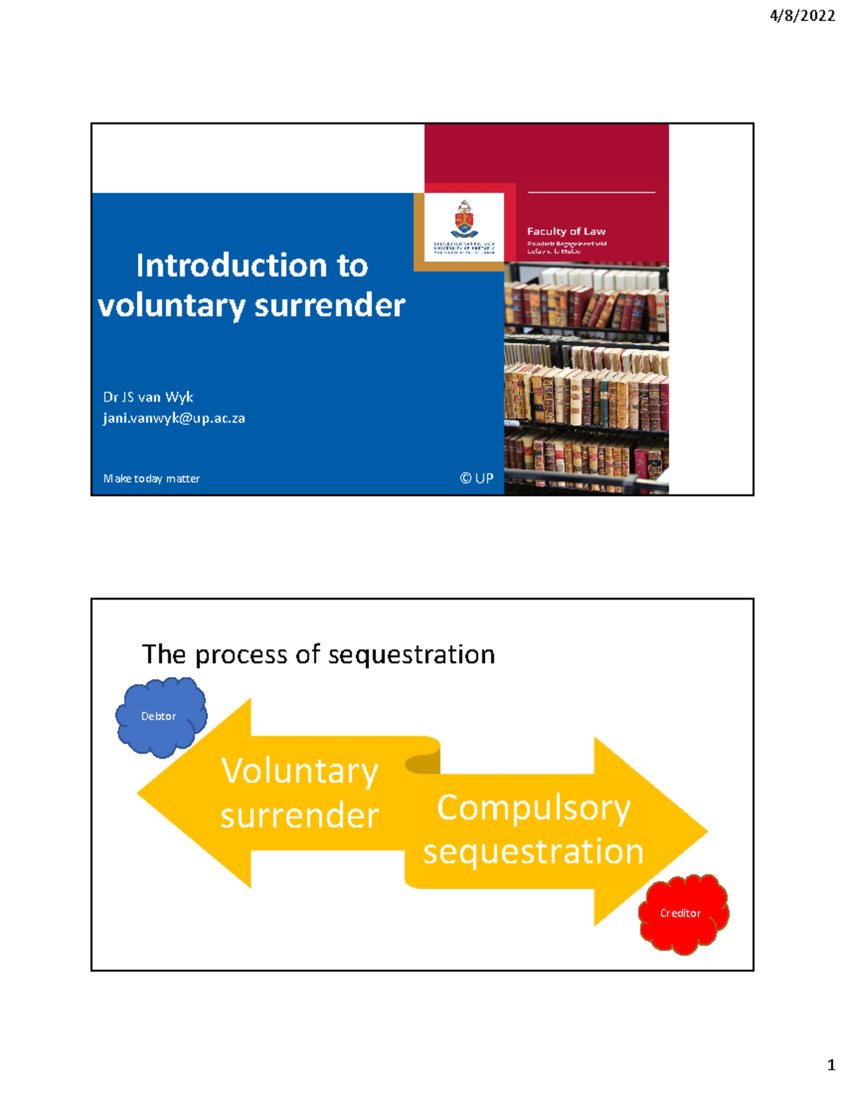 Lecture 1 week 5 FIVE FIVE FIVE LECTURE - Introduction to voluntary ...