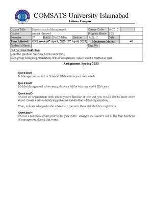 Assembly Language Exam , answers ...