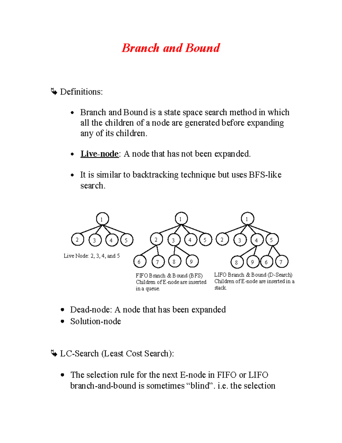 Branchandbound 141222083421 conversion gate01 - Branch and Bound ...