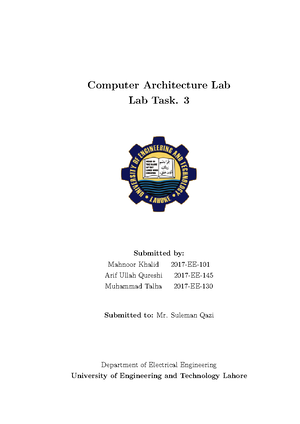 OS Lab 2 - National University of Computer & Emerging Sciences ...