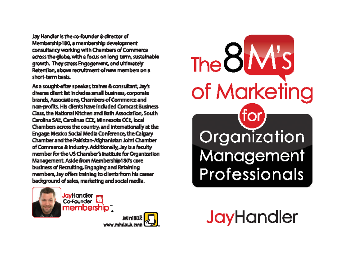 8Ms of marketing for Organization Management Professionals - ’s Chapter ...