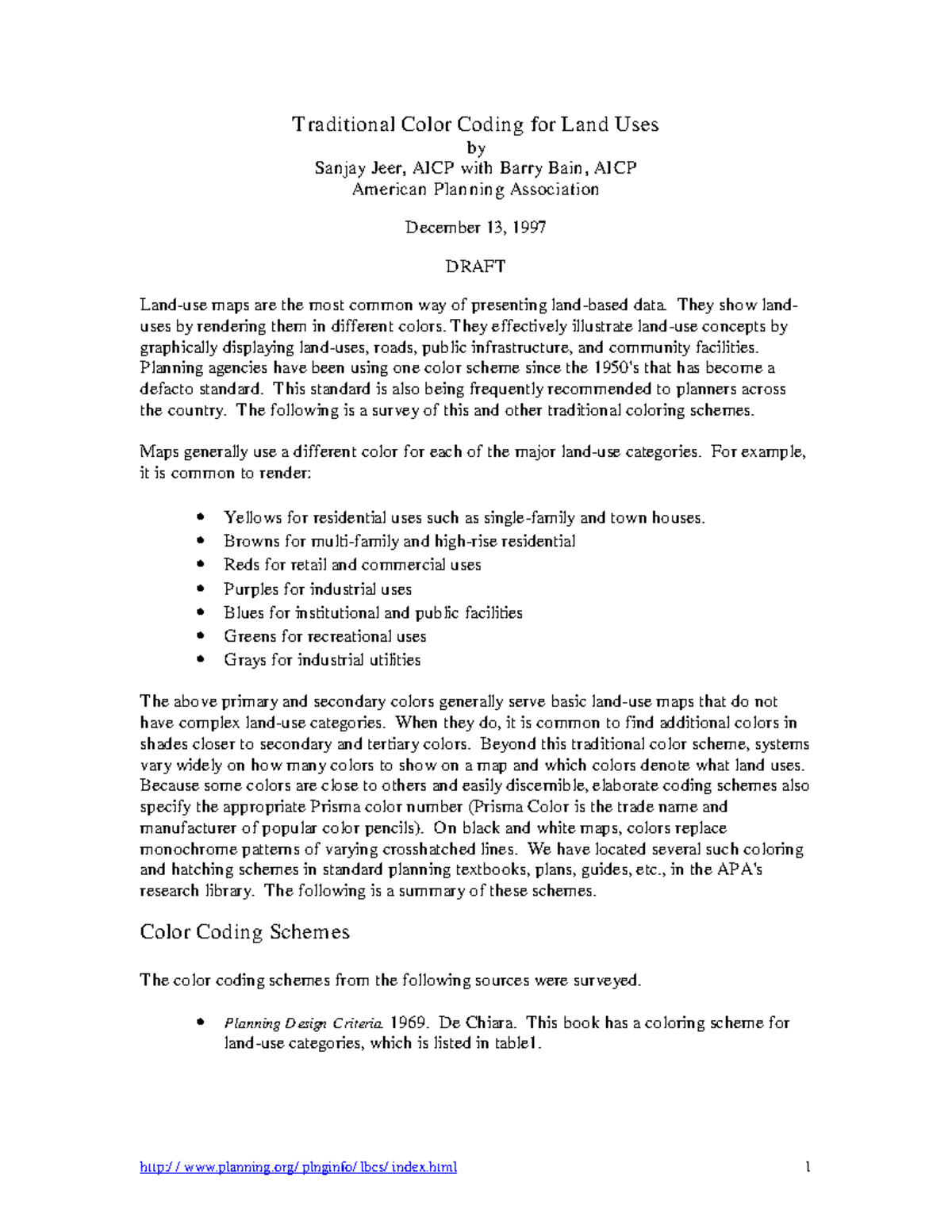 Color Conventions - dfghbjnkml,./ - Traditional Color Coding for Land ...