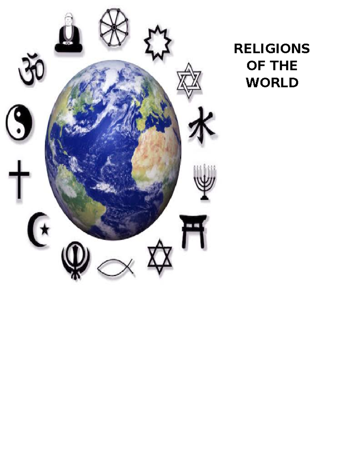 Religions OF THE World 7 - RELIGIONS OF THE WORLD LESSON 1: ISLAM Islam ...