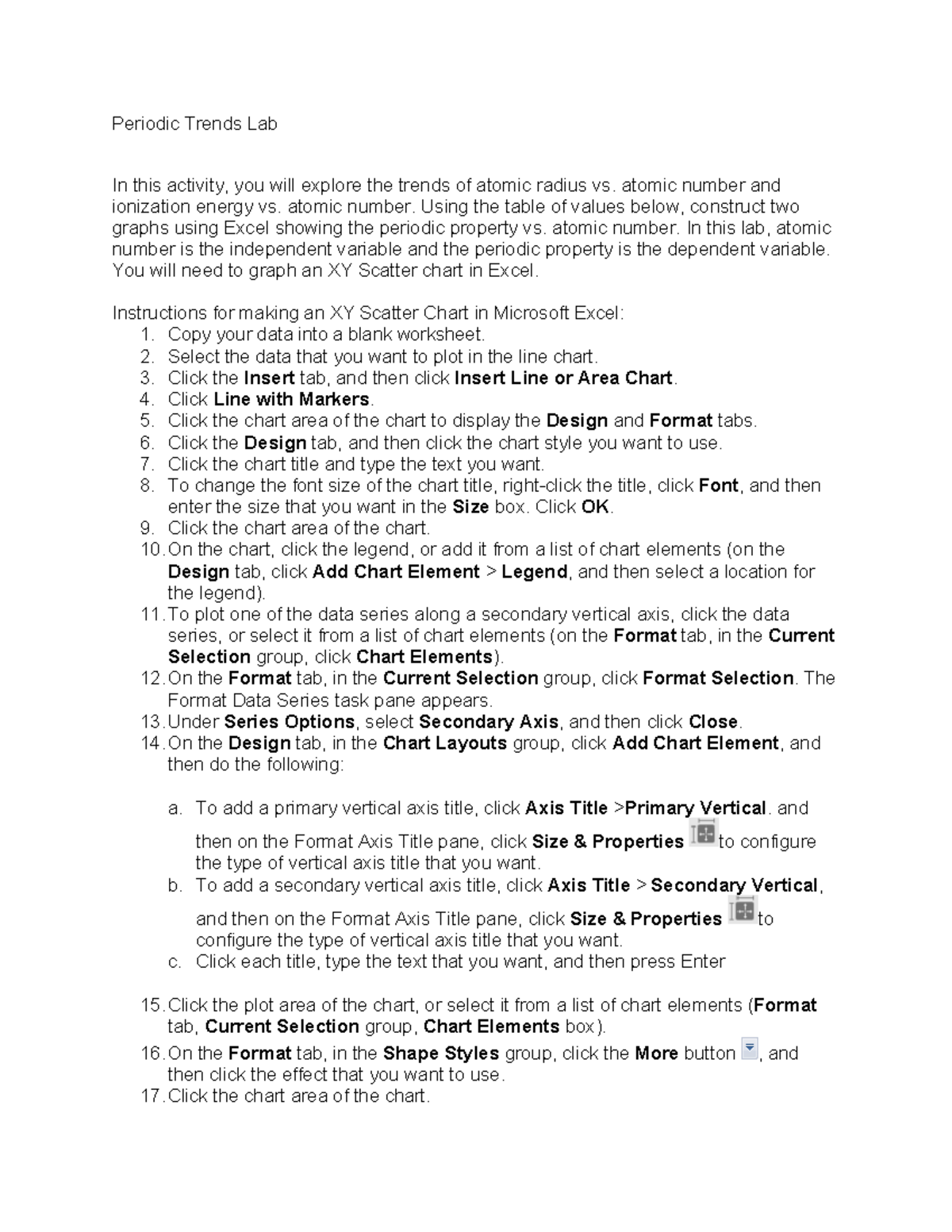 Periodic Trends Lab - fill out as you like - Periodic Trends Lab In ...