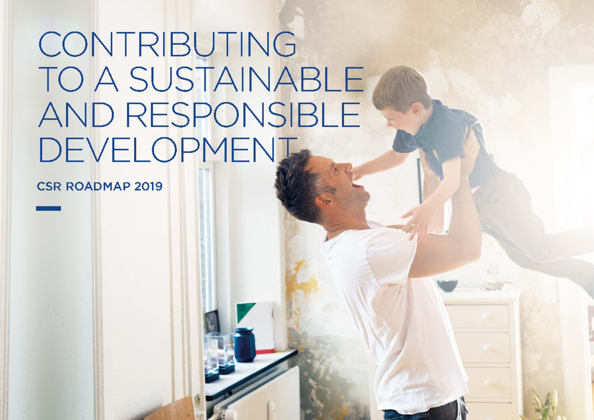 Csr roadmap 2019 eng - CSR - CONTRIBUTING TO A SUSTAINABLE AND ...