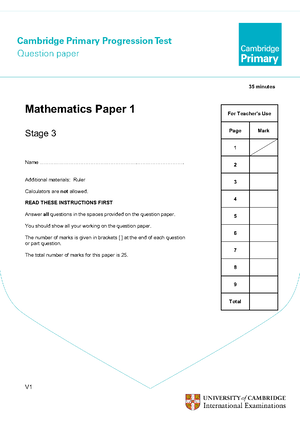 Cambridge Primary Checkpoint - English (0844) April 2021 Paper 1 Insert ...