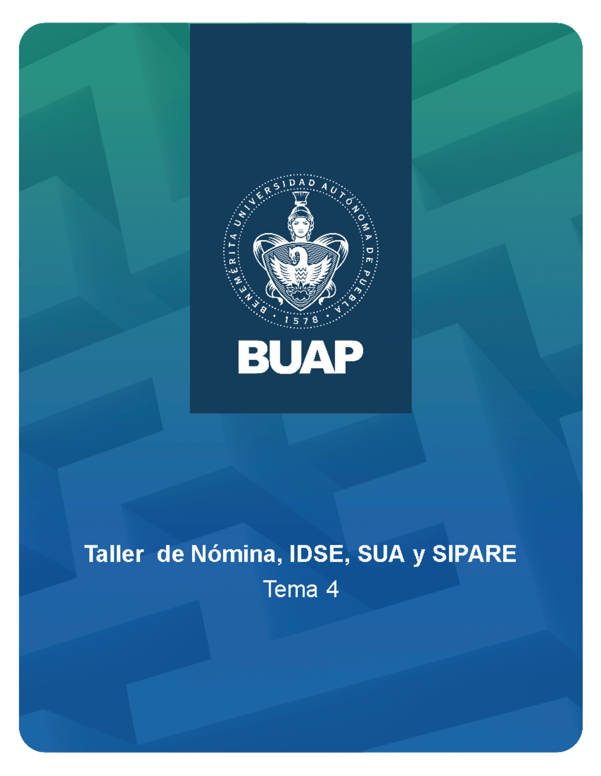 5 manual PTU - Nominas - Taller de Nómina, IDSE, SUA y SIPARE Tema 4 Nómina PTU Actividad 4 ...
