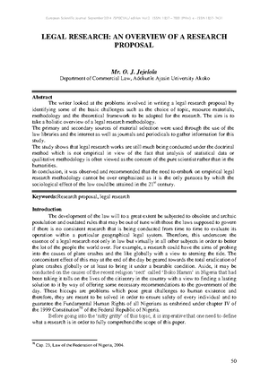 Introduction Module Research Project - Introduction Constant emergence ...