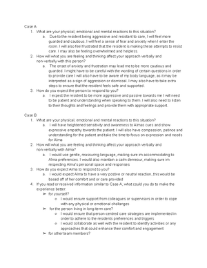 Wk 10 Day 2 - Case Studies - Rest & Sleep - Wk 10 Day 2 - Case Studies ...