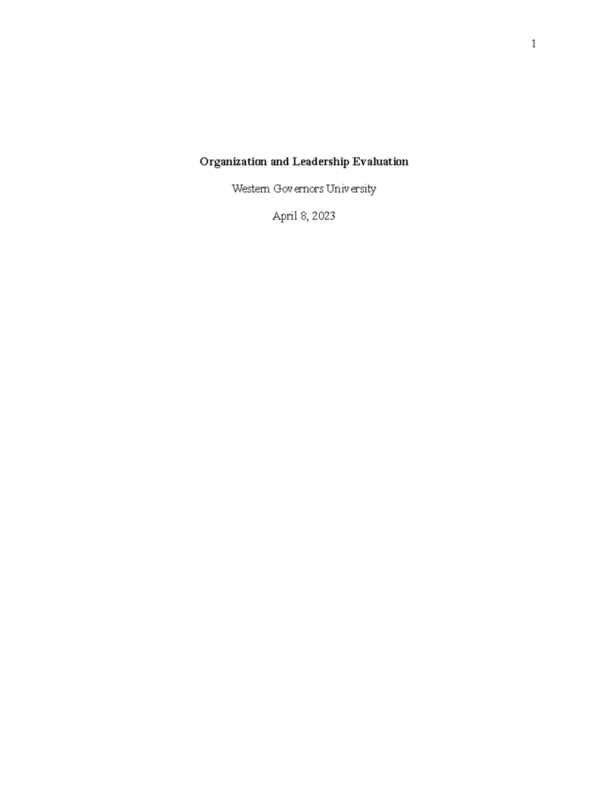 C200 Task 2 - Task 2 - C200 - WGU - Studocu