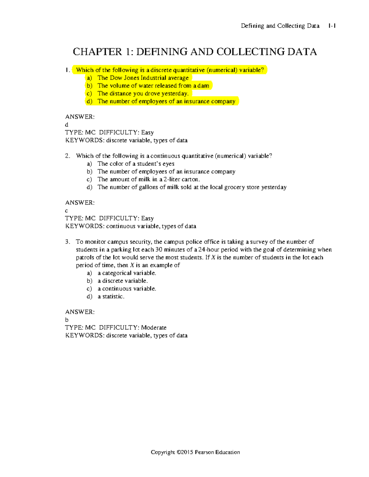 Chapter 1 - ... - Defining and Collecting Data 1- CHAPTER 1: DEFINING ...