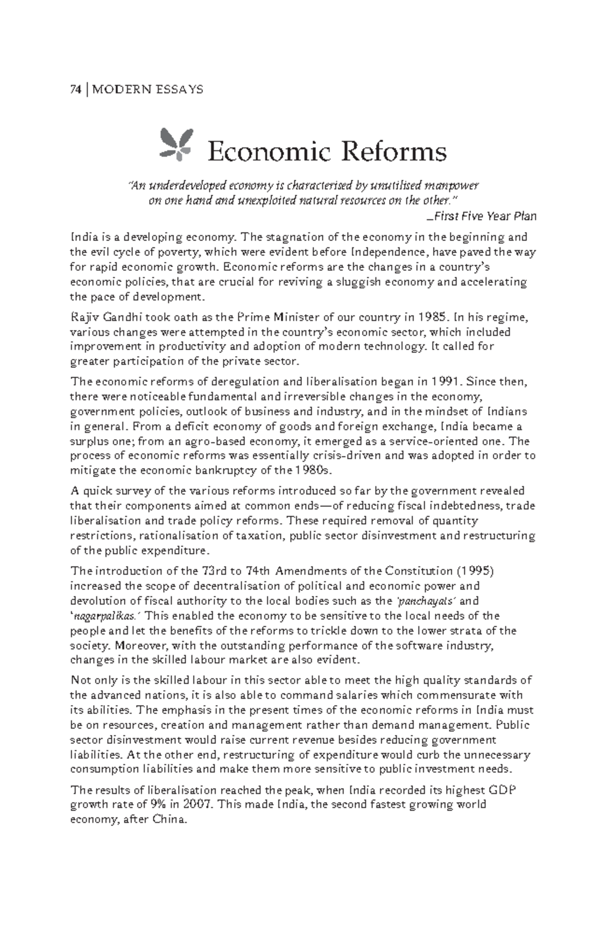 Topic Docentralisation And Two Other Topics Covered Economic Reforms topic-docentralisation-and-two-other-topics-covered-economic-reforms