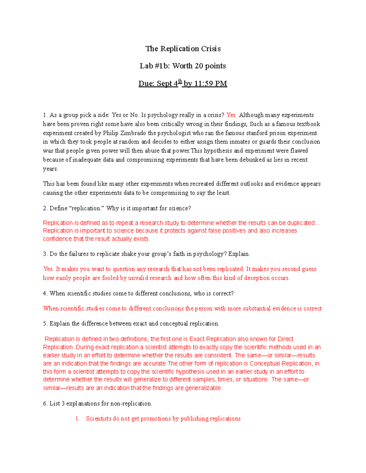 The Replication Crisis - Is psychology really in a crisis? Yes ...