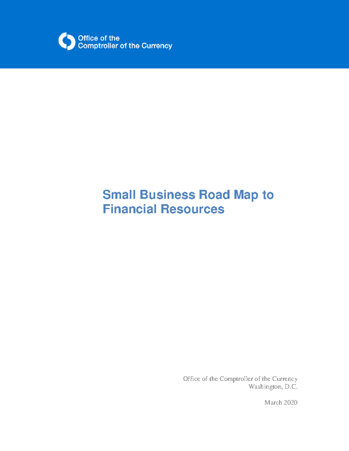 Small business road map fin march 2020 - Small Business Road Map to ...