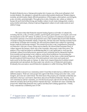 Final Portfolio - Chris Lepore Professor Woldman HUM 2250 17 April 2019 ...