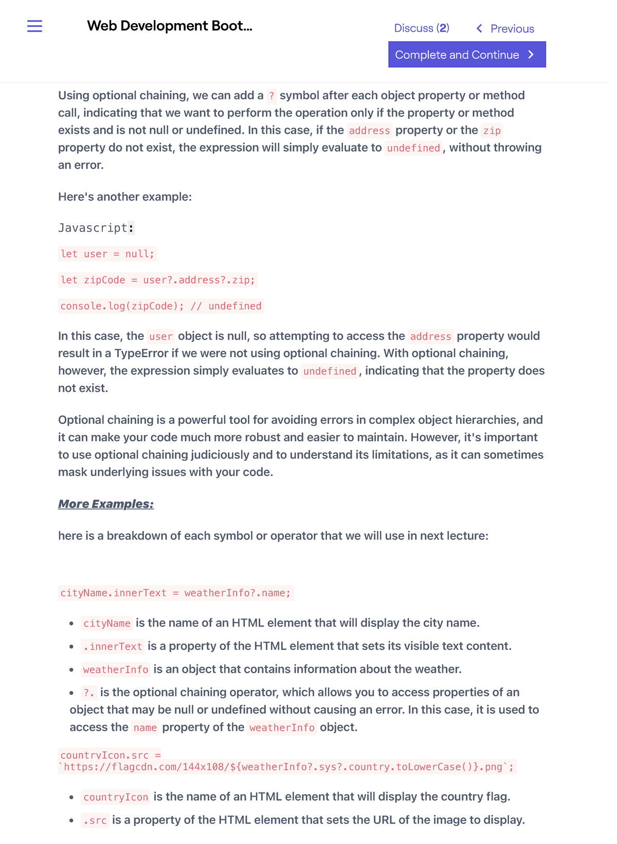 Web Development Bootcamp Mern Stack Course Using Optional