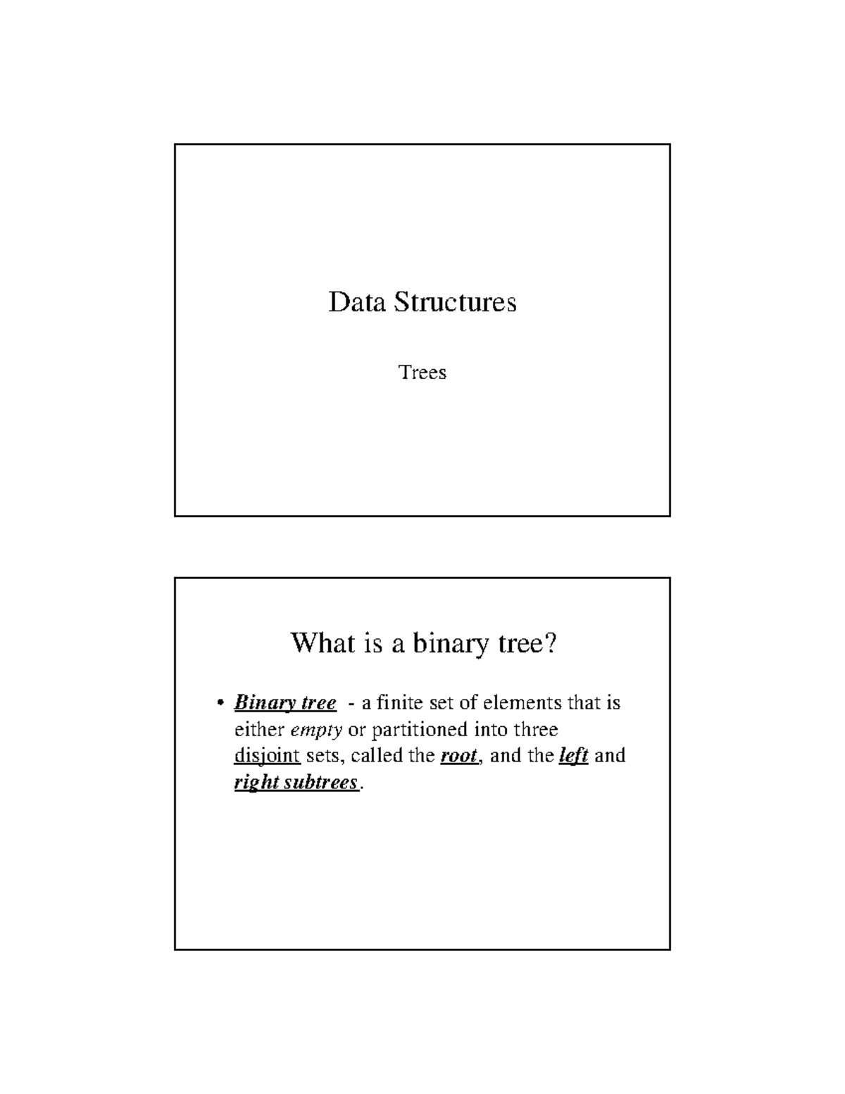 Papahu - yijkflikpo yrfukjyrtf ykjf - Data Structures Trees What is a ...