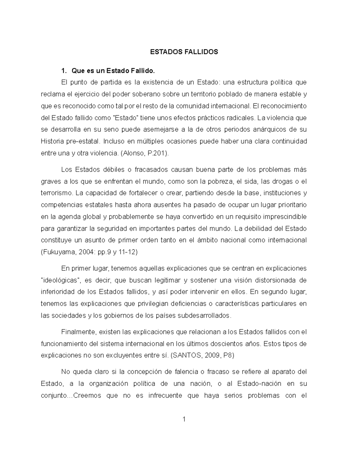 Estados fallidos - ESTADOS FALLIDOS Que es un Estado Fallido. El punto ...