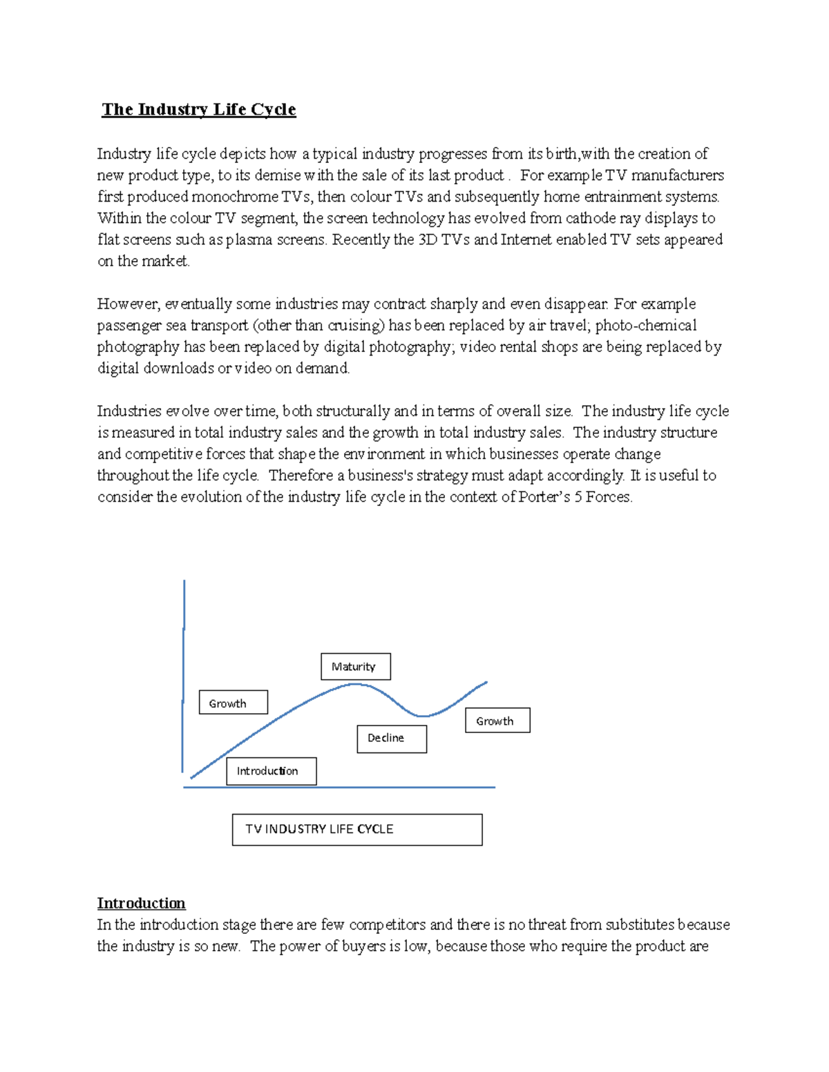 015 The Industry Life Cycle - The Industry Life Cycle Industry life ...