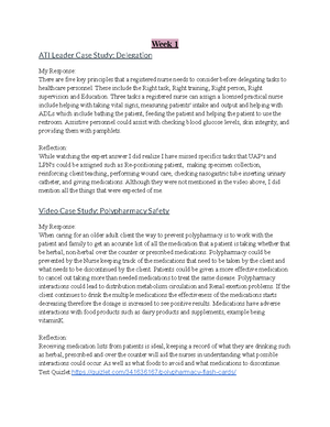 Week 4 Animal Research Scenario and Reflection - Week 4: Animal ...