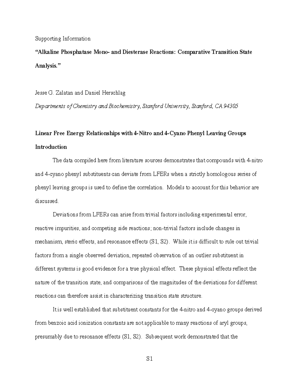 Alkaline Phosphatase Mono- and Diesterase Reactions: Comparative ...