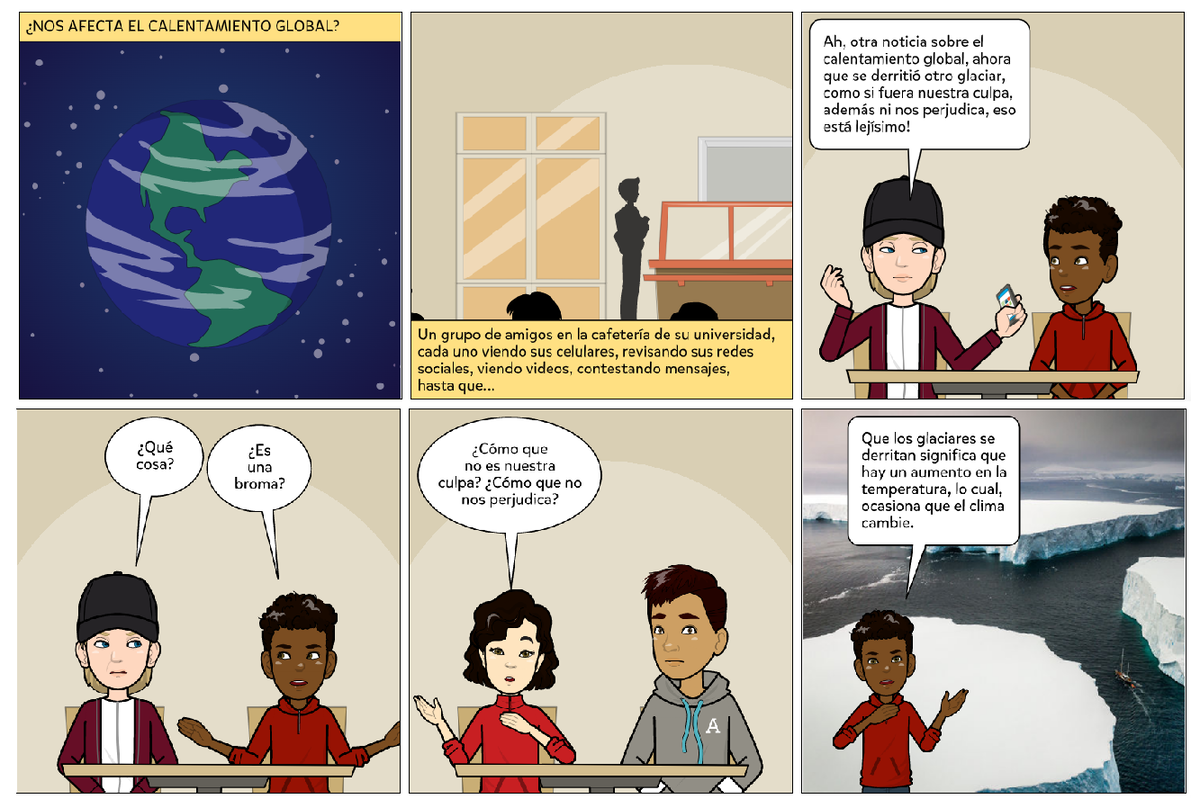 Comic Grupo 5 AR4O - Cómic para entender la contaminación ambiental ...
