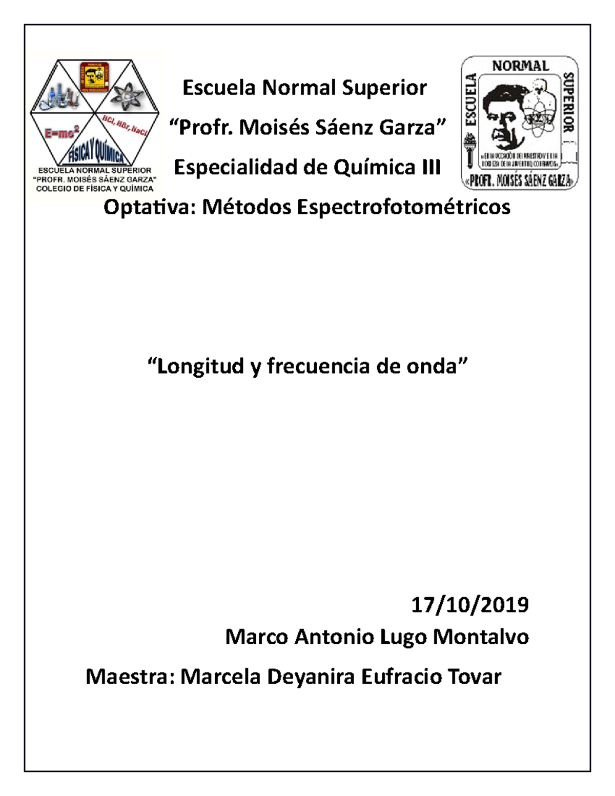 Longitud y frecuencia de onda relacionada con la velocidad de la luz ...
