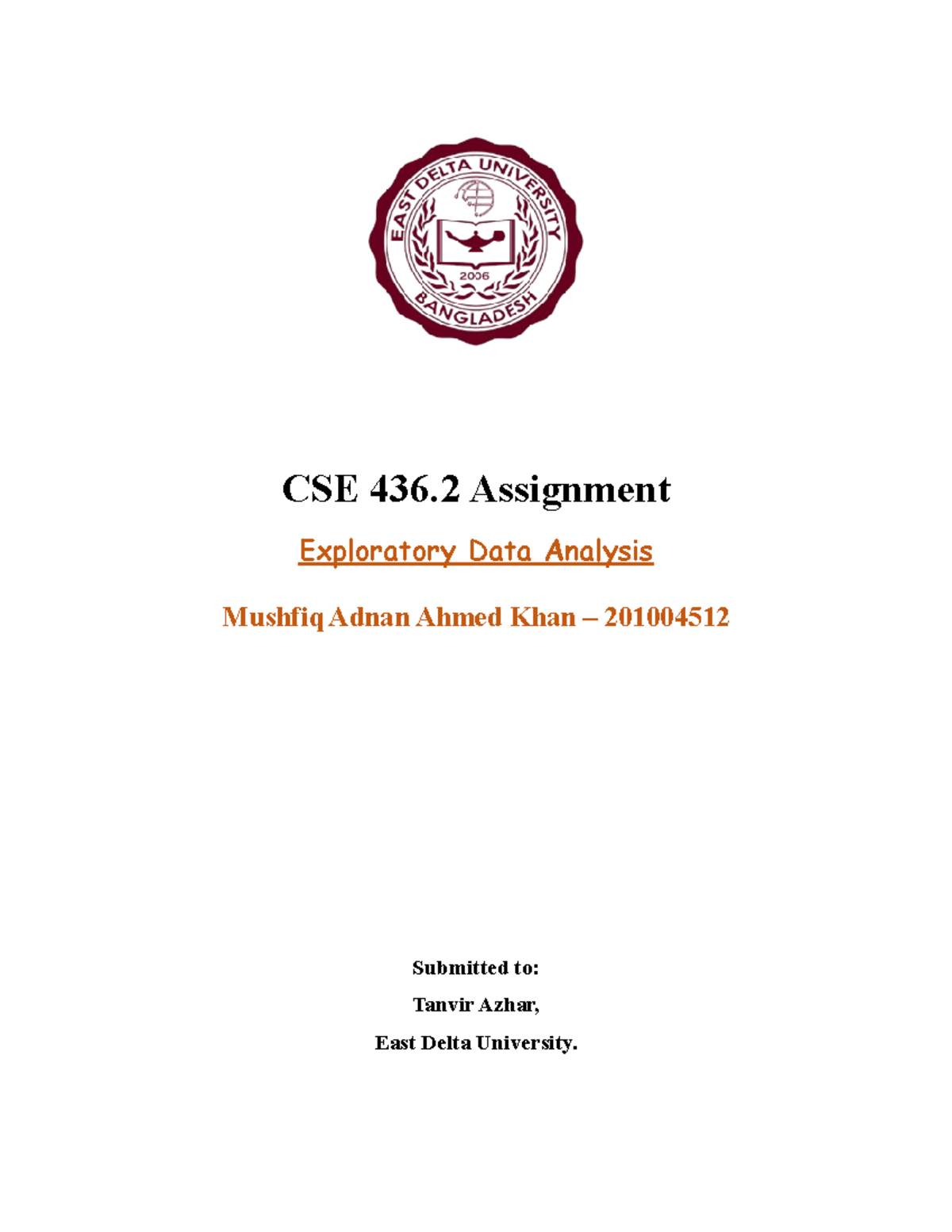 CSE-436 (2010 04512) - notes on assignment - CSE 436 Assignment ...