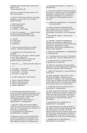 Electricity - TLE - T.L REVIEWER (BASIC ELECTRICITY) A form of electricity where the flow of ...