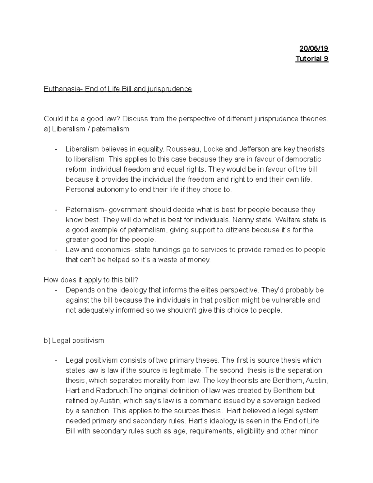 tutorial-9-laws121-euthanasia-end-of-life-bill-and-jurisprudence