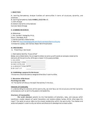 DLL- Personal Development WEEK 5 Q1 - DAILY LESSON LOG School TANAUAN ...