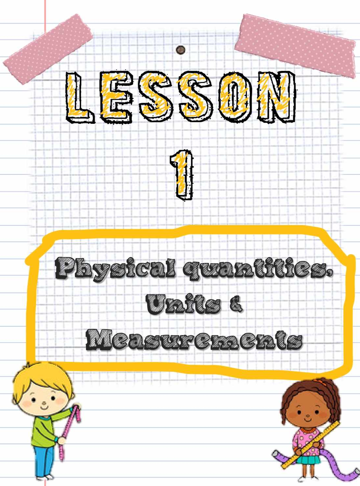 Physics- Lesson-1 - Modern Physics in Health Sciences - Studocu