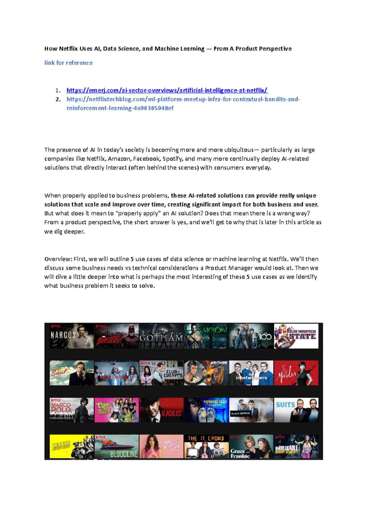 How Netflix Uses AI (Auto Recovered) - How Netflix Uses AI, Data ...