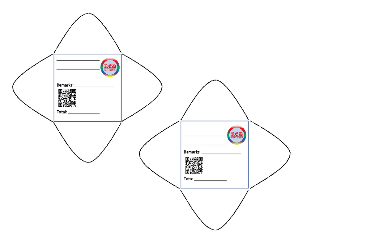 ID Envelope Printable Folded - Human Resource Management - RED PRINTING ...