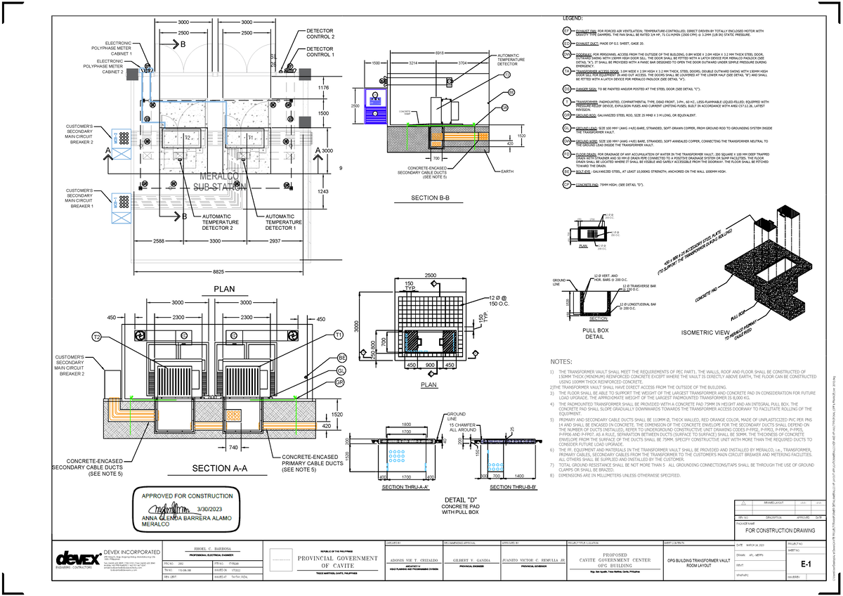 Airconditioning Design and Ductings - 26 SL MERALCO SUB-STATION T2 T ...