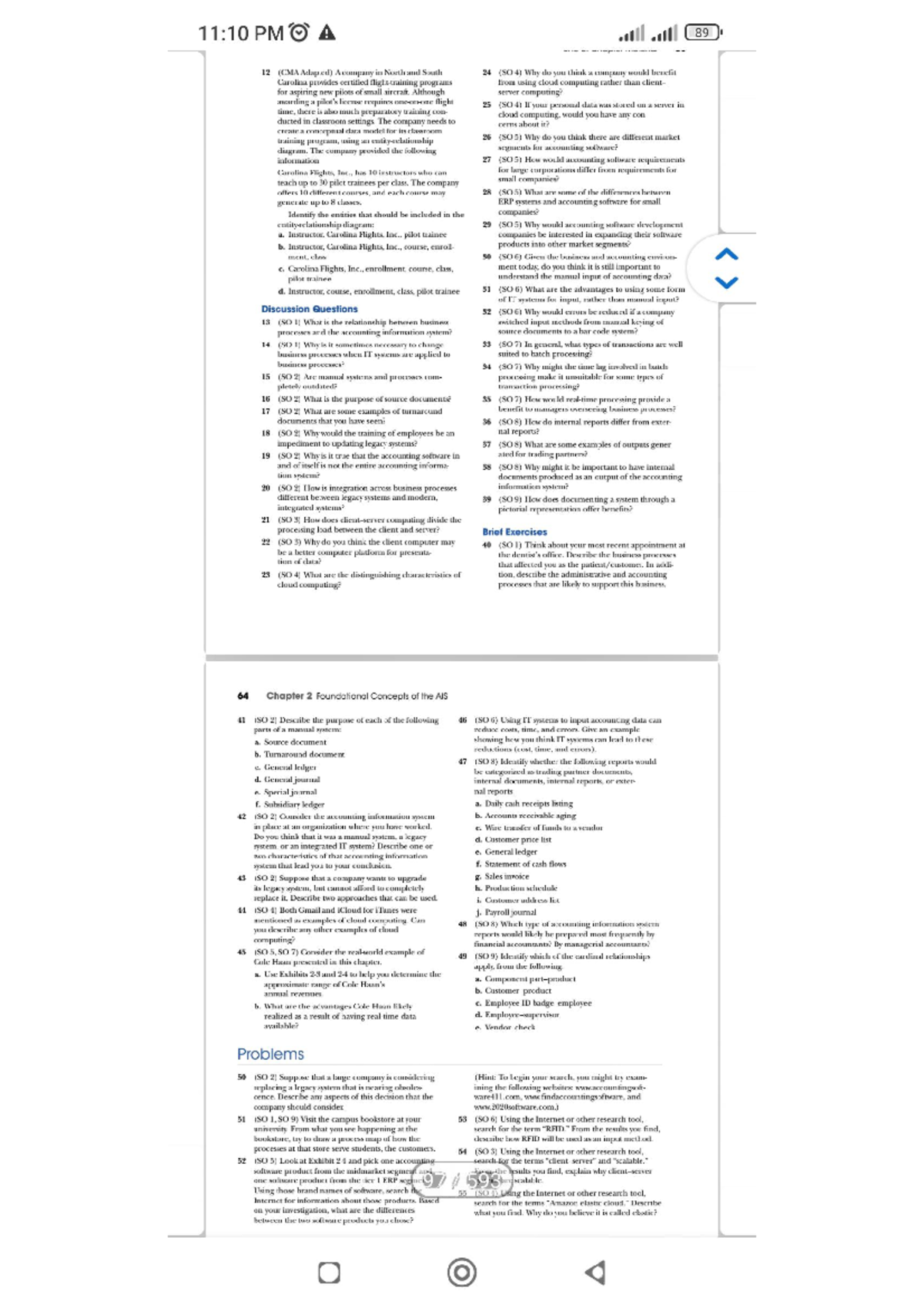 It Module 1 Part 2 Accounting Information System Studocu