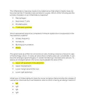 35 Prep U - PrepU - 39 A client has just undergone arthrography. What ...