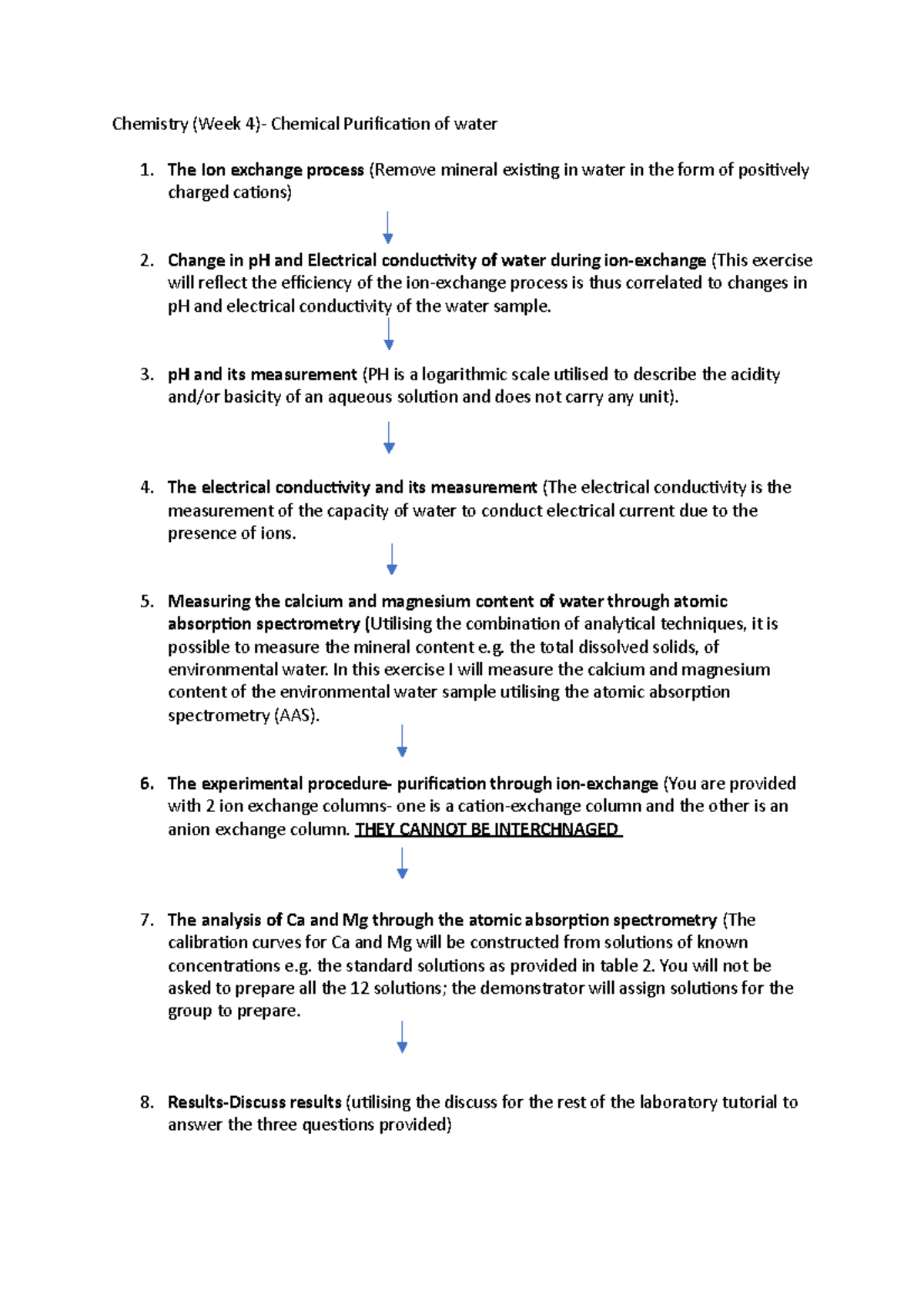 Wk4- flow chart chemistry pre laboratory flow chart homework ...